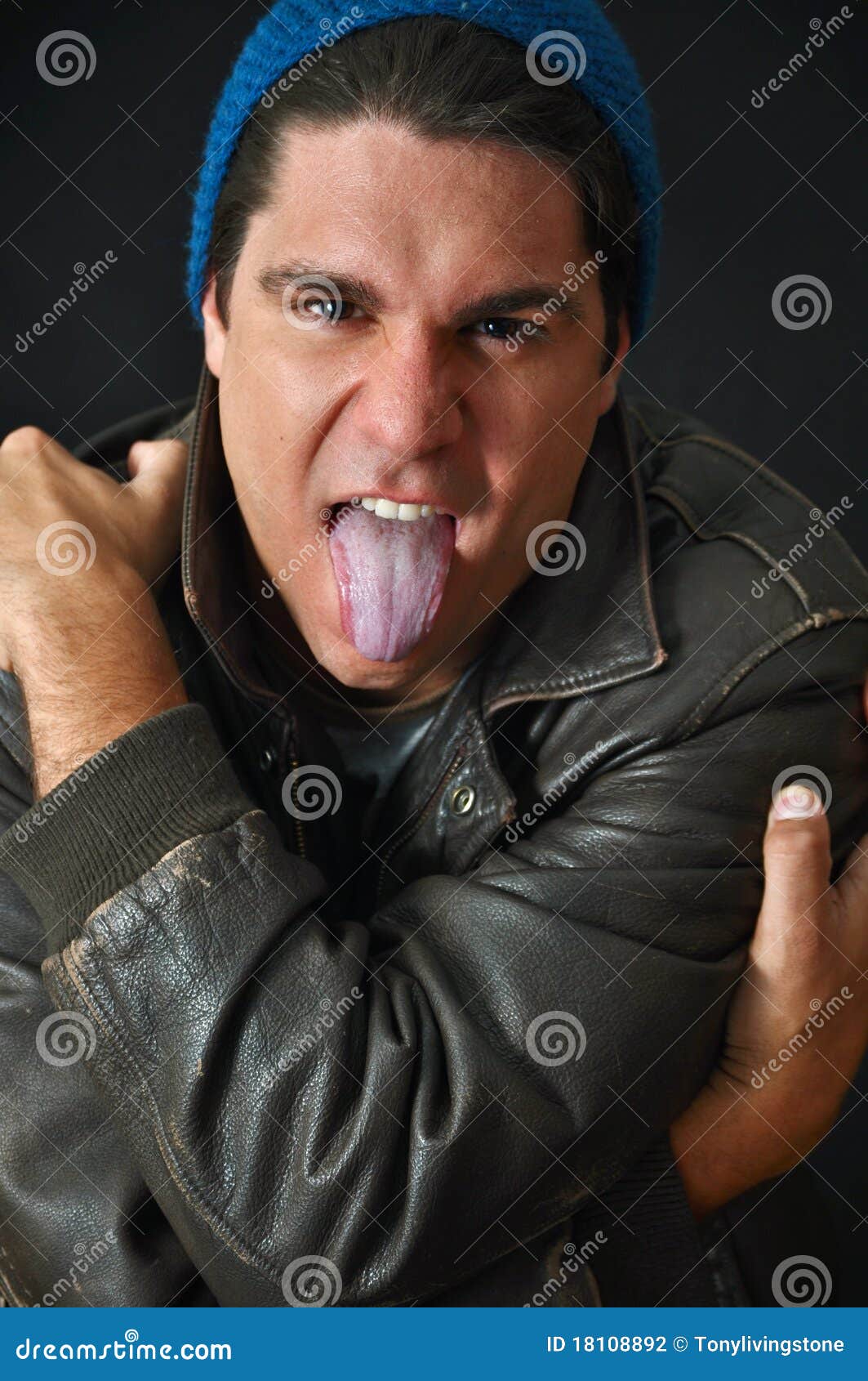 Silly face stock photo. Image of satisfaction, young - 18108892