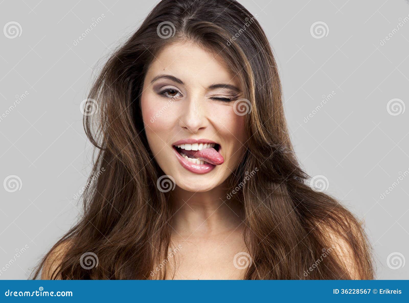 Silly face stock image. Image of grey, attractive, happiness - 36228567