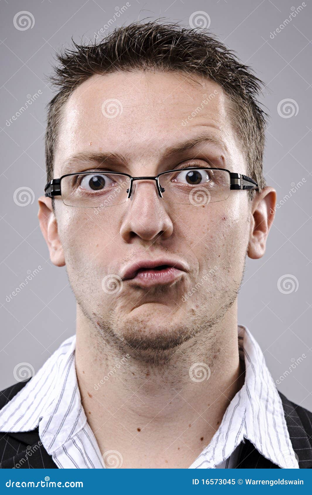 Silly funny face stock image. Image of hilarious, isolated - 16573045