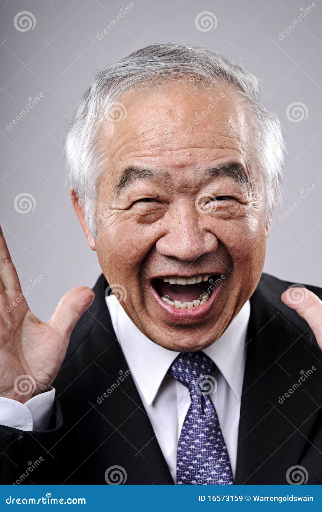 Funny Chinese Man Face