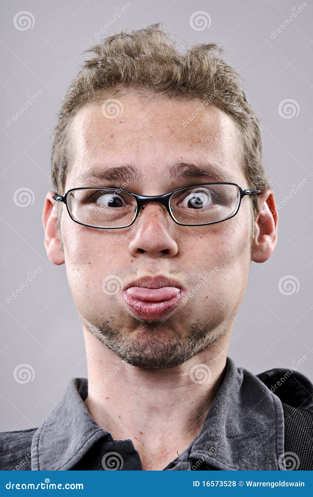 Silly funny face stock photo. Image of crazy, comical - 16573528
