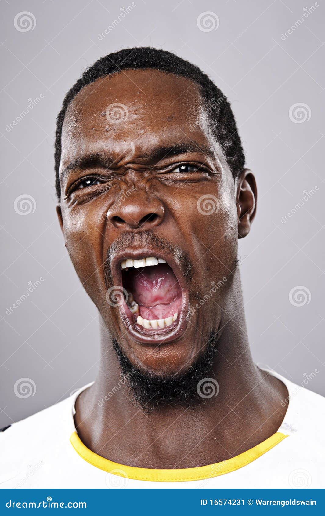 Silly funny face stock image. Image of mean, intense - 16574231