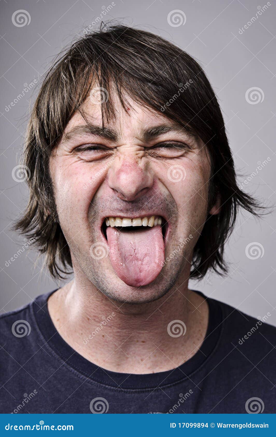 Silly funny face stock photo. Image of studio, pose, detail - 17099894
