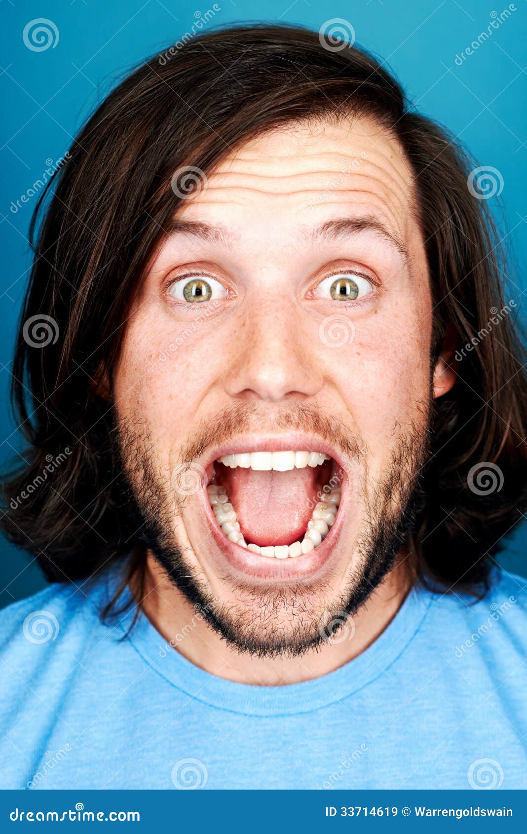 Silly funny man stock image. Image of friendly, casual - 33714619