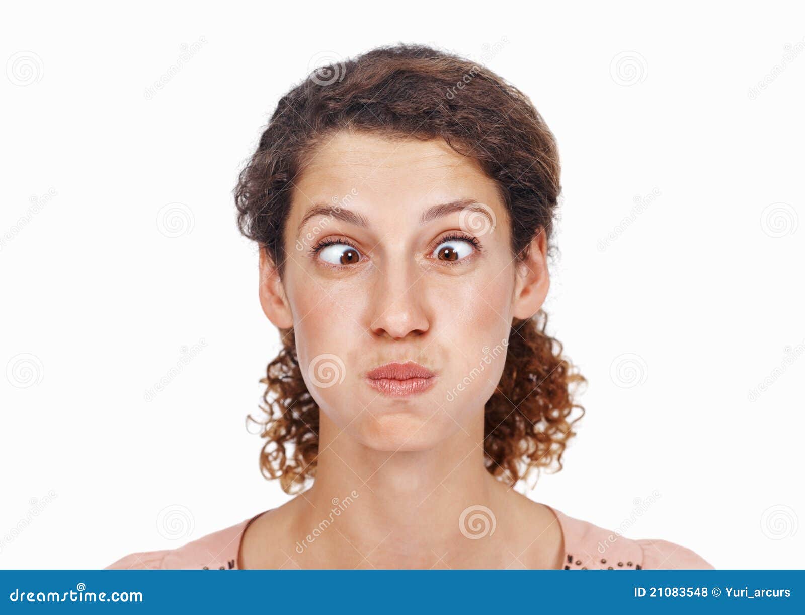 Silly girl stock photo. Image of charming, face, caucasian - 21083548