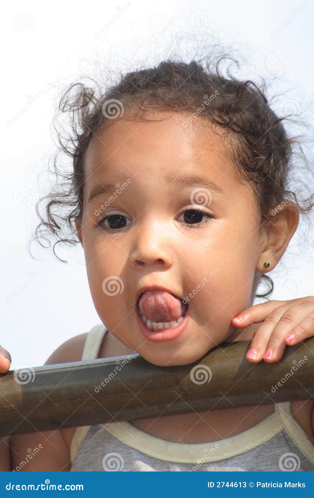 Silly girl stock image. Image of playground, outside, love - 2744613