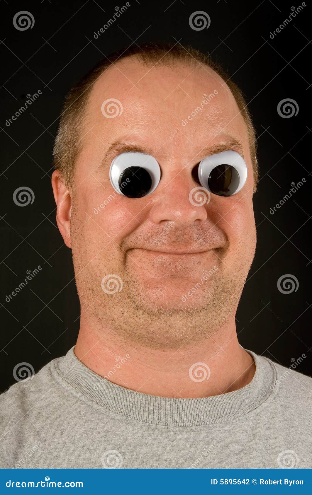 Silly Man stock photo. Image of eyes, eyeball, silly, person - 5895642