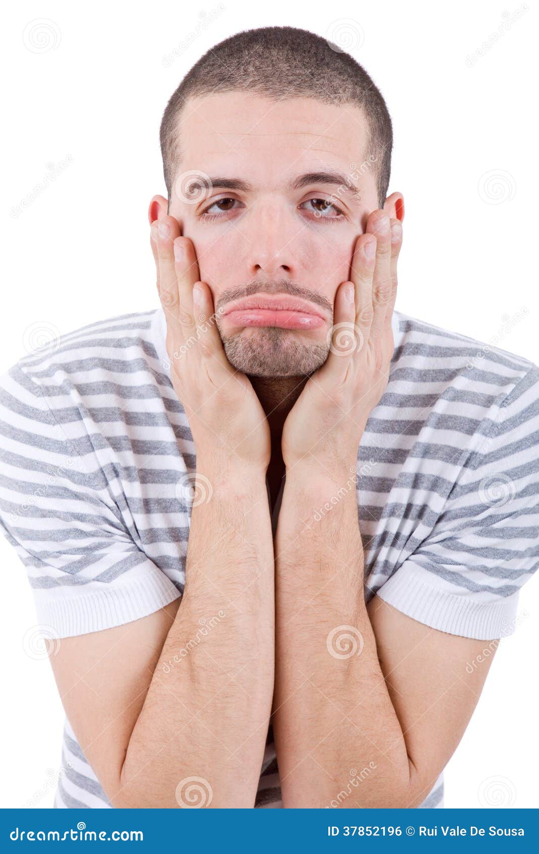 Silly man stock photo. Image of young, adult, portrait - 37852196