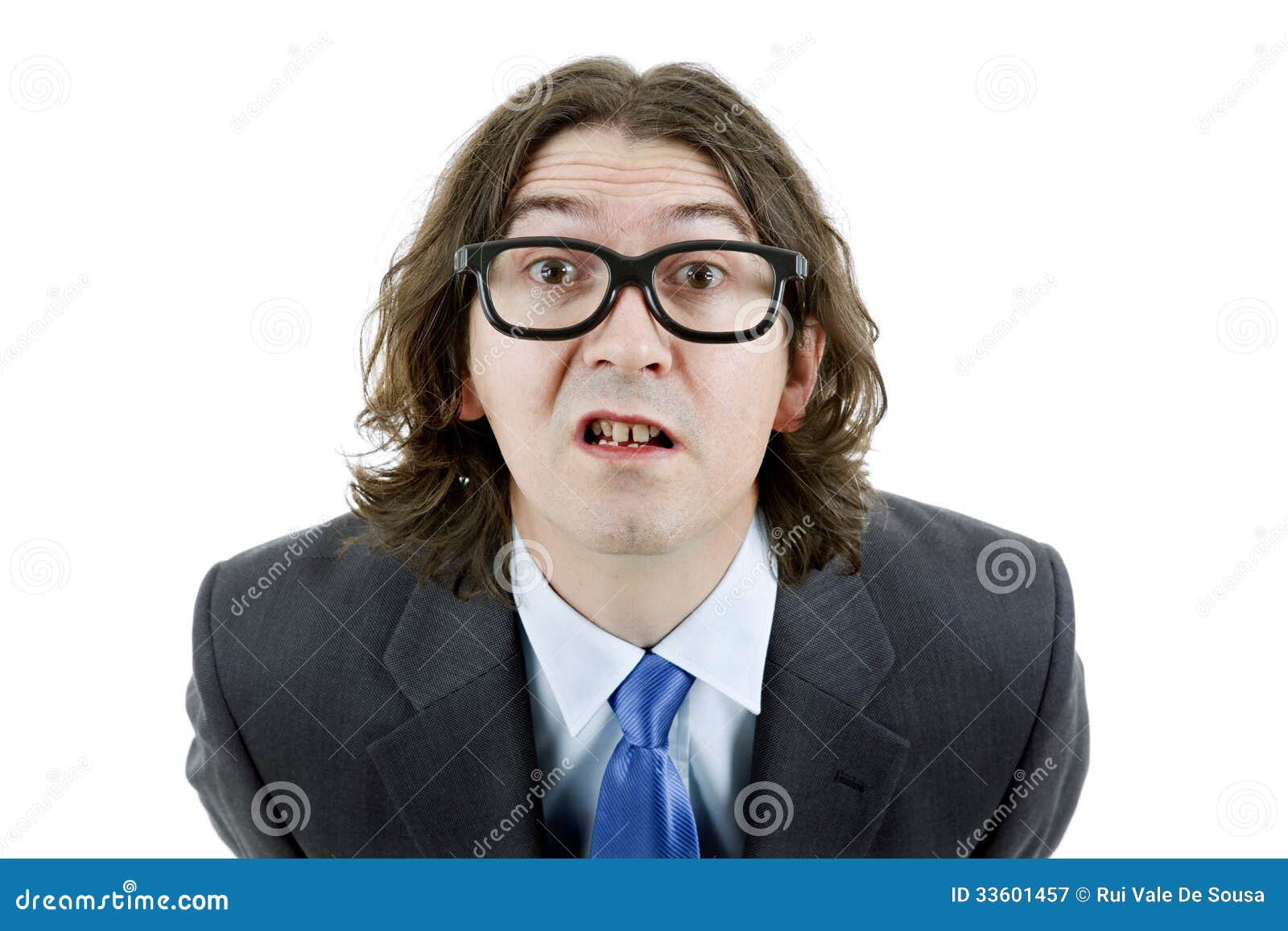 Silly man stock image. Image of tongue, modern, cool - 33601457