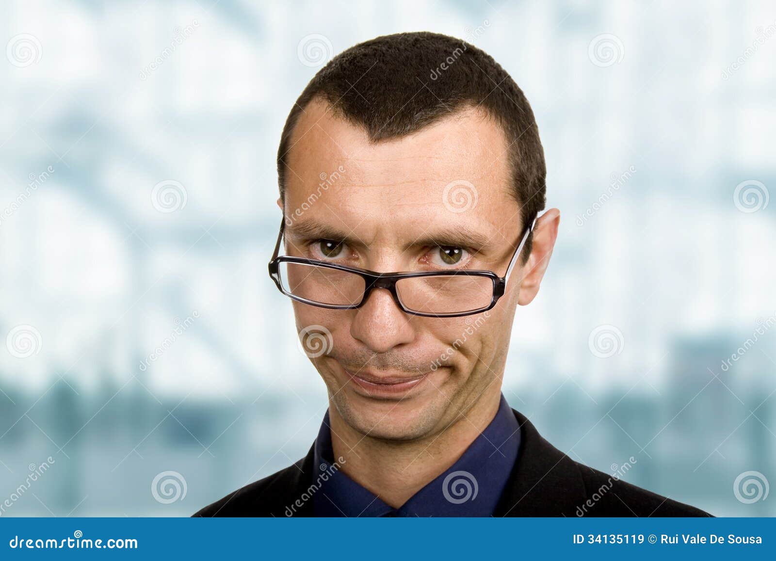 Silly man stock image. Image of business, businessman - 34135119