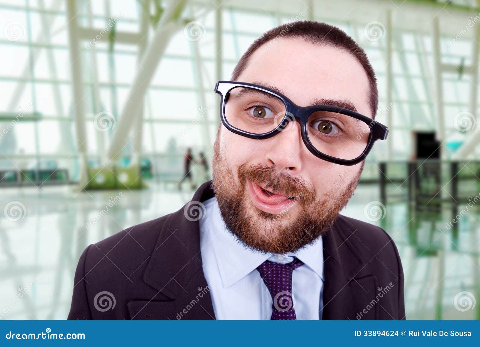 Silly man stock photo. Image of suit, friendly, handsome - 33894624