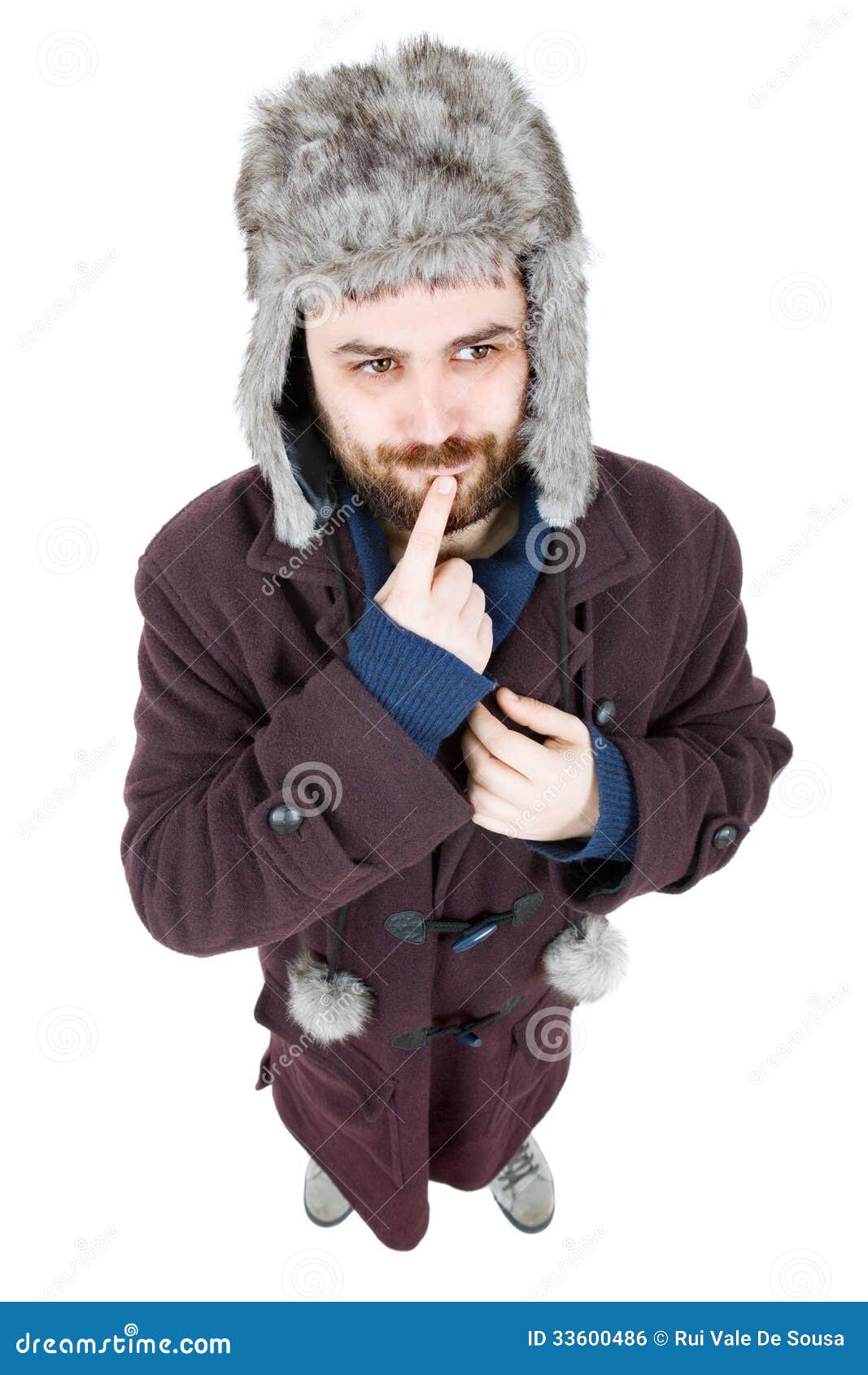 Silly man stock photo. Image of frozen, weathered, warm - 33600486