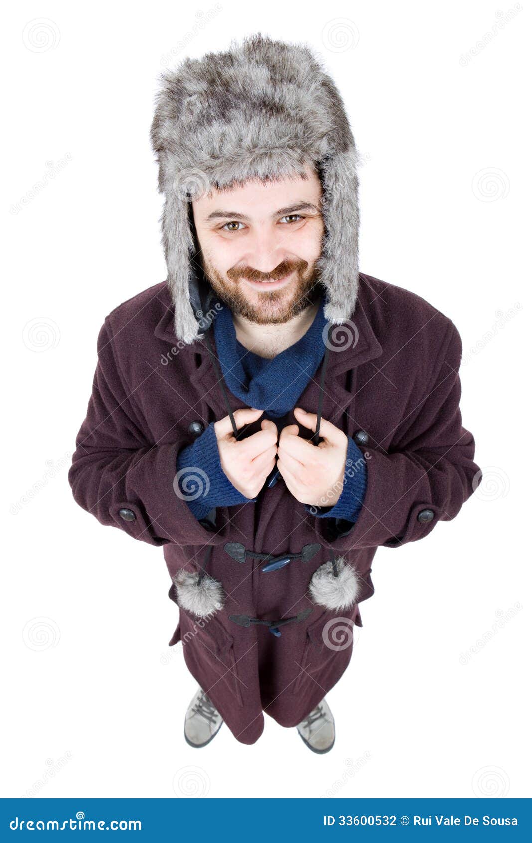 Silly man stock photo. Image of full, chilly, frozen - 33600532