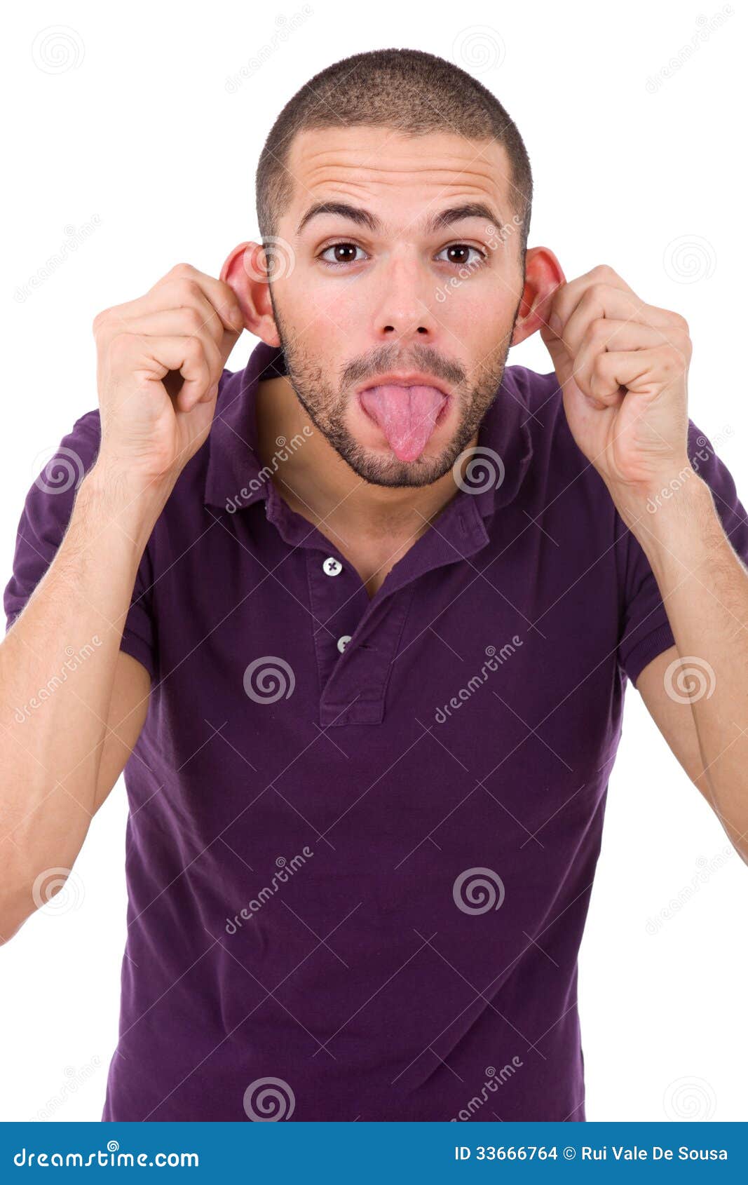 Silly man stock photo. Image of happy, human, beautiful - 33666764
