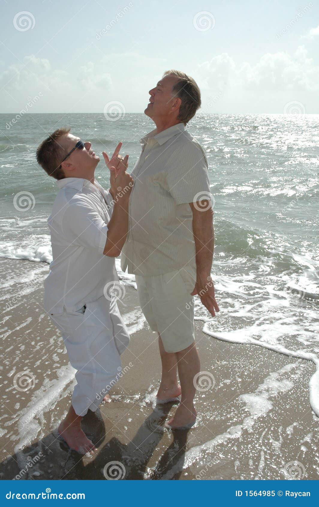 Silly Men stock image. Image of daddy, good, hook, catch - 1564985