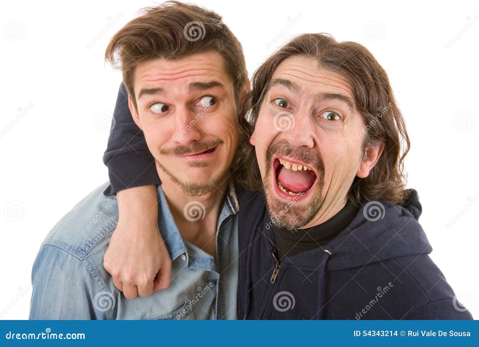 Silly men stock photo. Image of model, guys, boys, person - 54343214