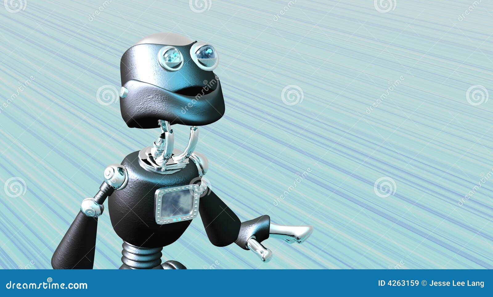 Silly robot stock illustration. Illustration of background - 4263159