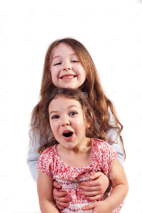 Silly Sisters stock image. Image of friendship, happiness - 13281493