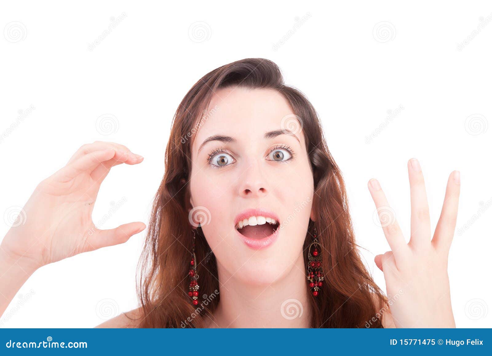 Silly Woman Dressed As A Child Holing Heart Stock Photo | CartoonDealer ...