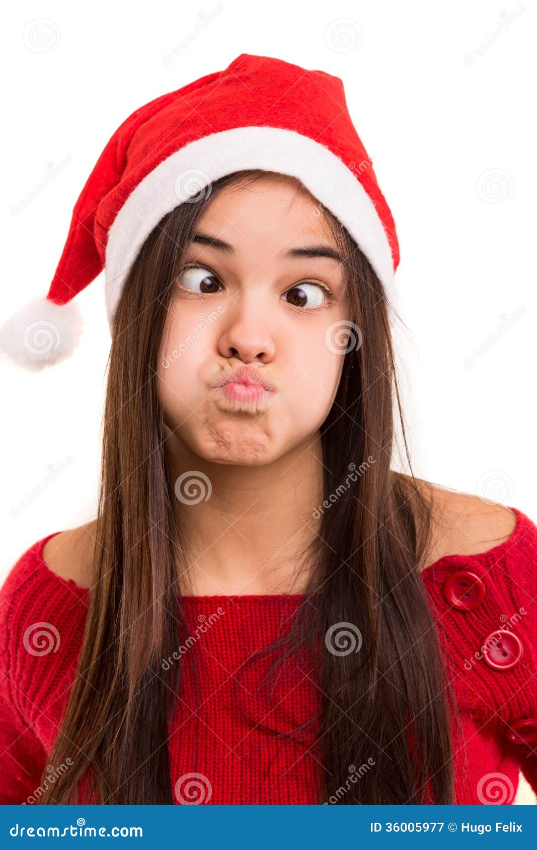 Silly woman stock image. Image of expression, female - 36005977