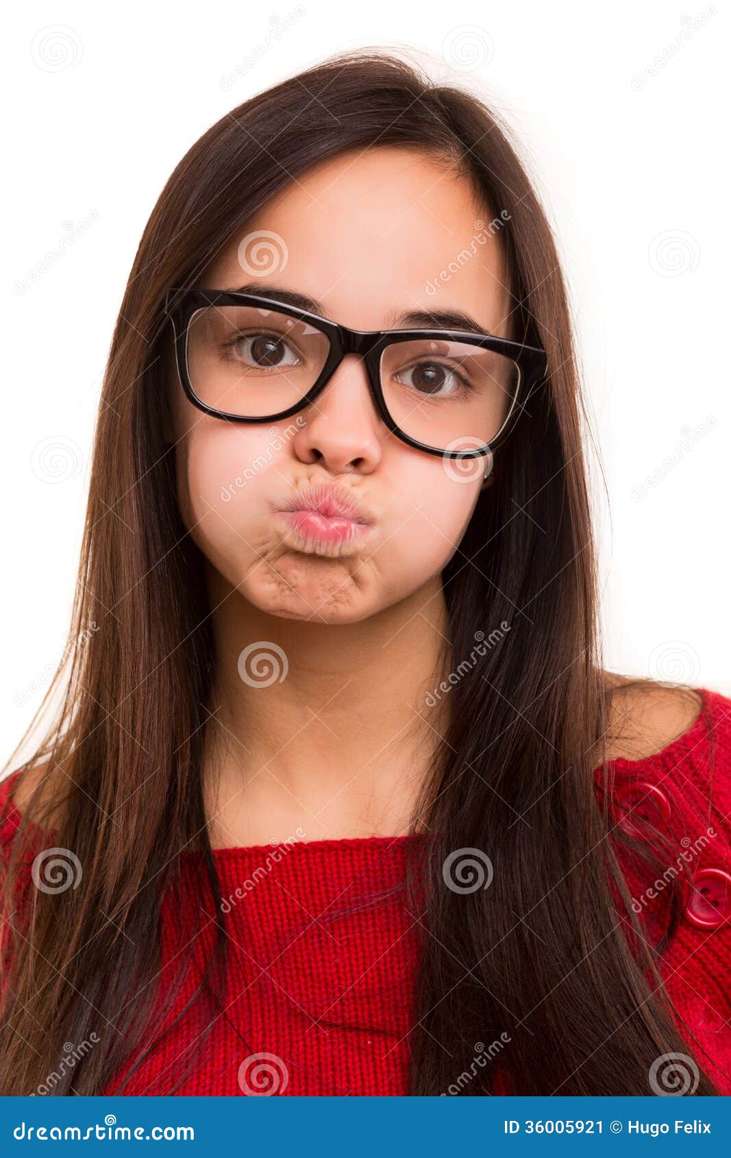 Silly woman stock image. Image of eyes, concept, expression - 36005921