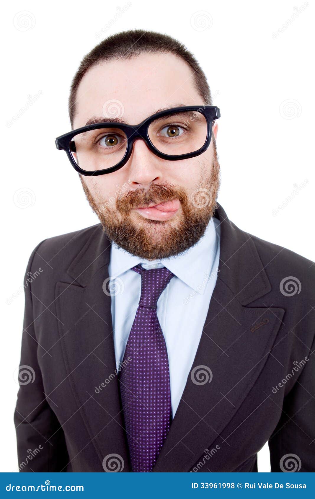 Silly stock photo. Image of strange, attractive, businessman - 33961998
