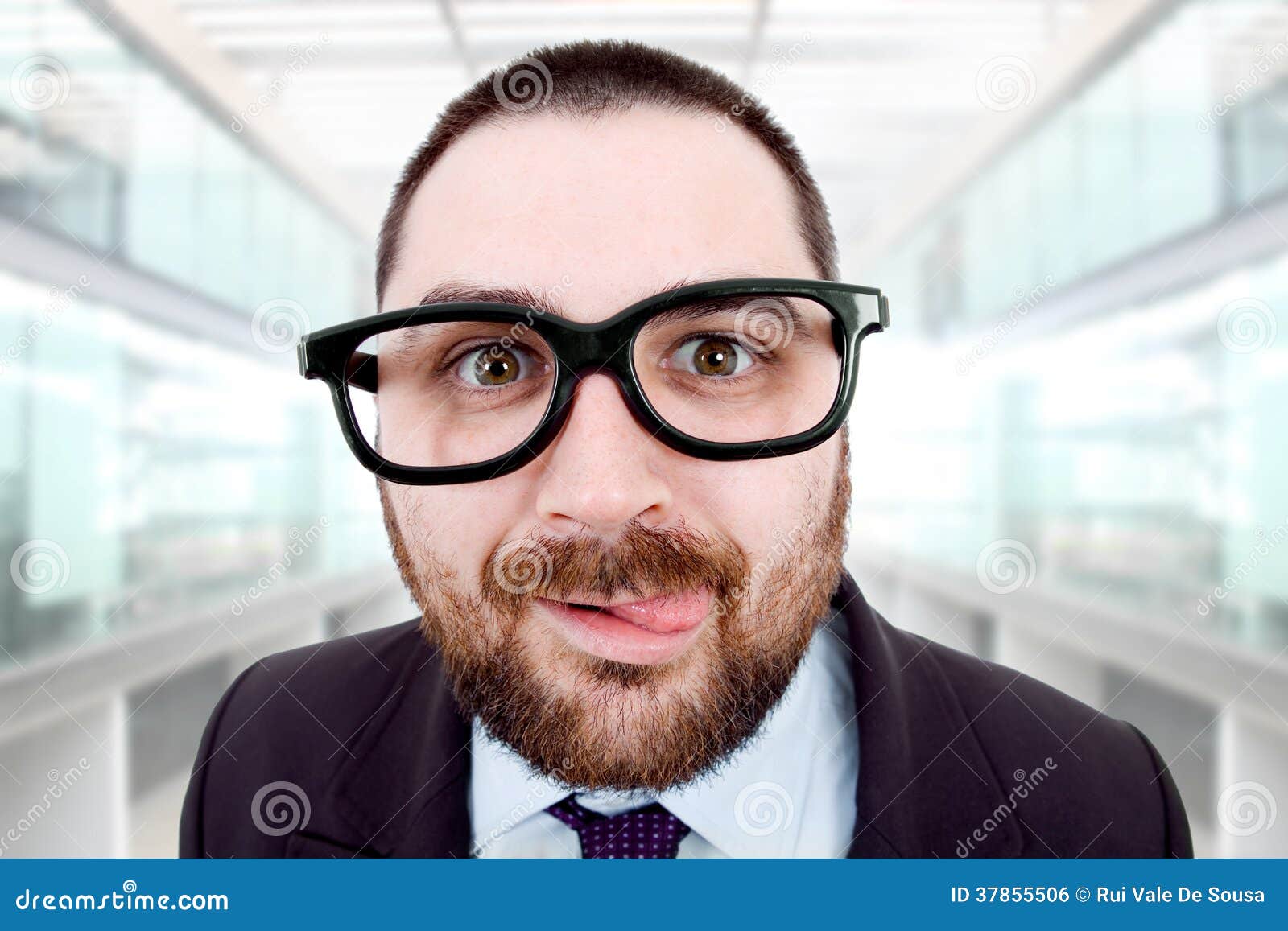 Silly stock photo. Image of look, executive, standing - 37855506