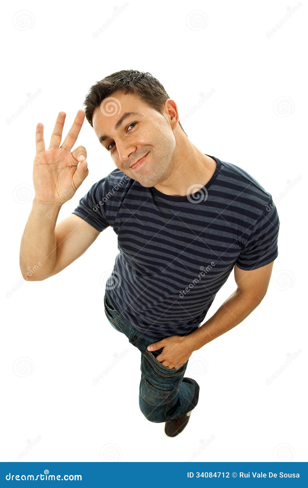 Silly stock photo. Image of problem, portrait, body, full - 34084712