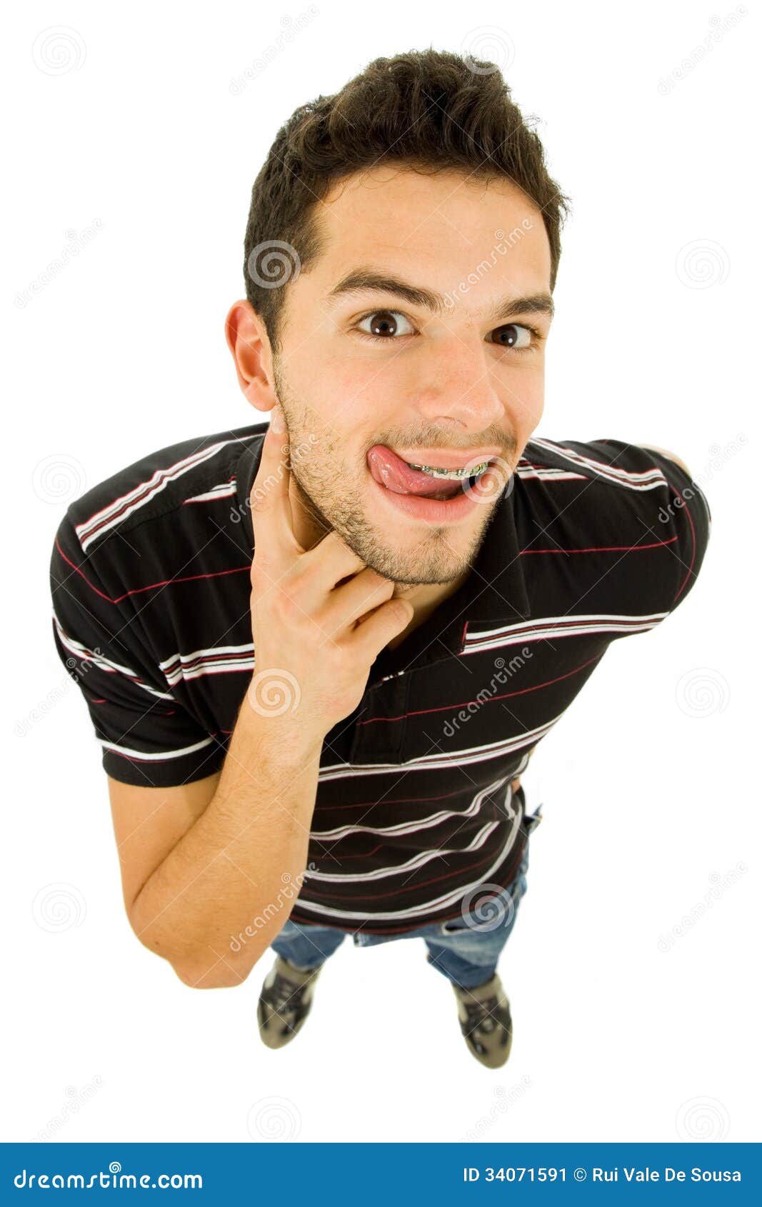 Silly stock image. Image of handsome, problem, cool, crazy - 34071591