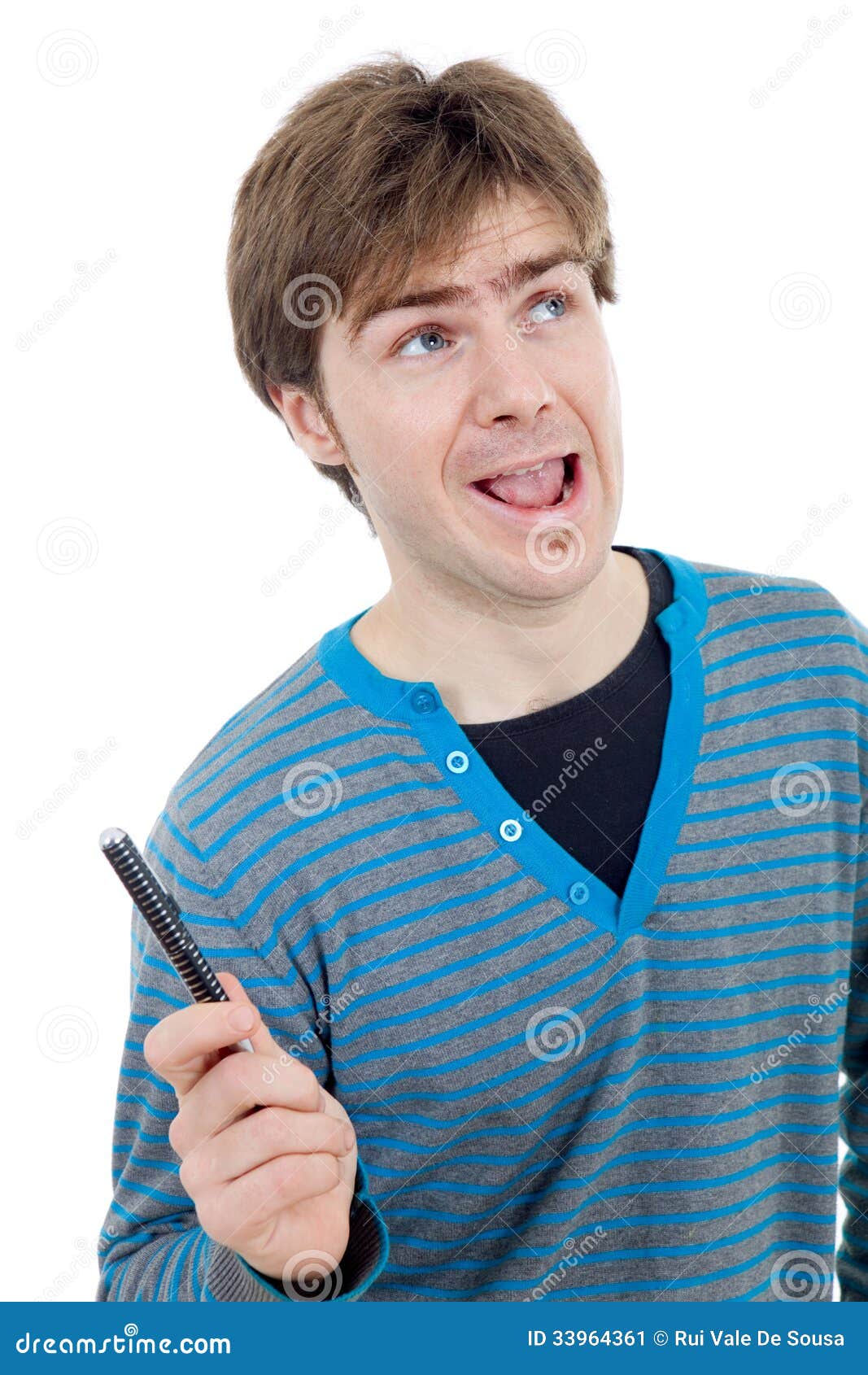 Silly stock image. Image of adult, face, human, happy - 33964361