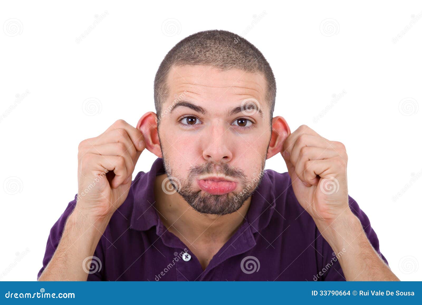 Silly stock photo. Image of beautiful, facial, cheerful - 33790664