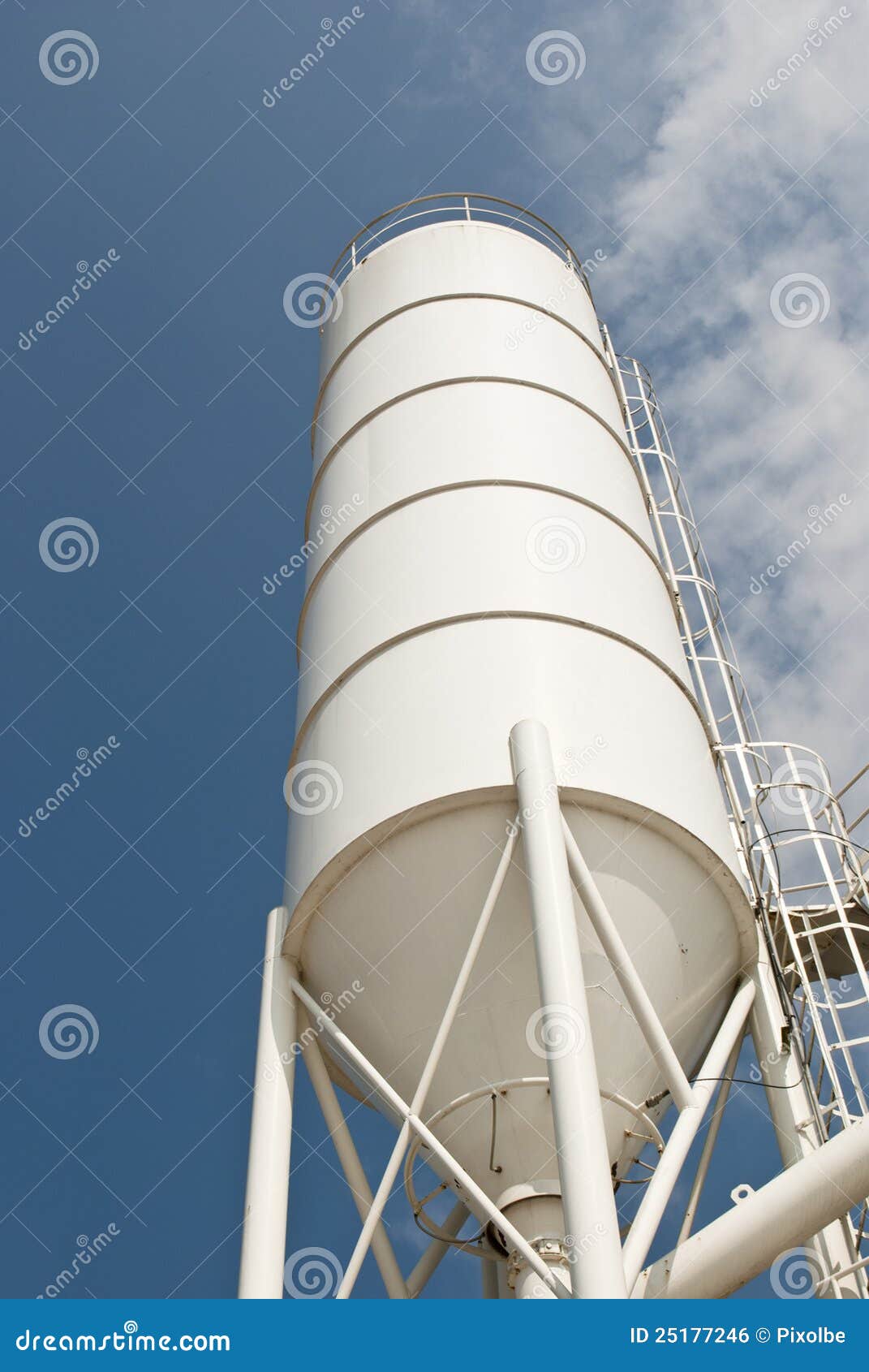 Silo stock photo. Image of perspective, erection, film - 25177246