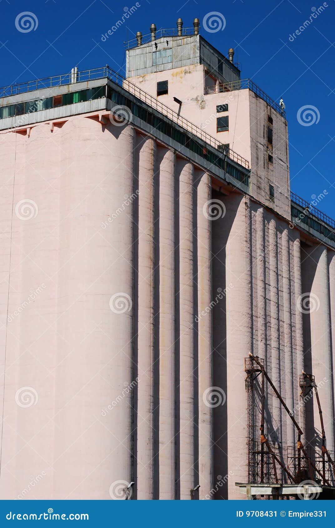 Silo stock image. Image of building, massive, tall, silo - 9708431