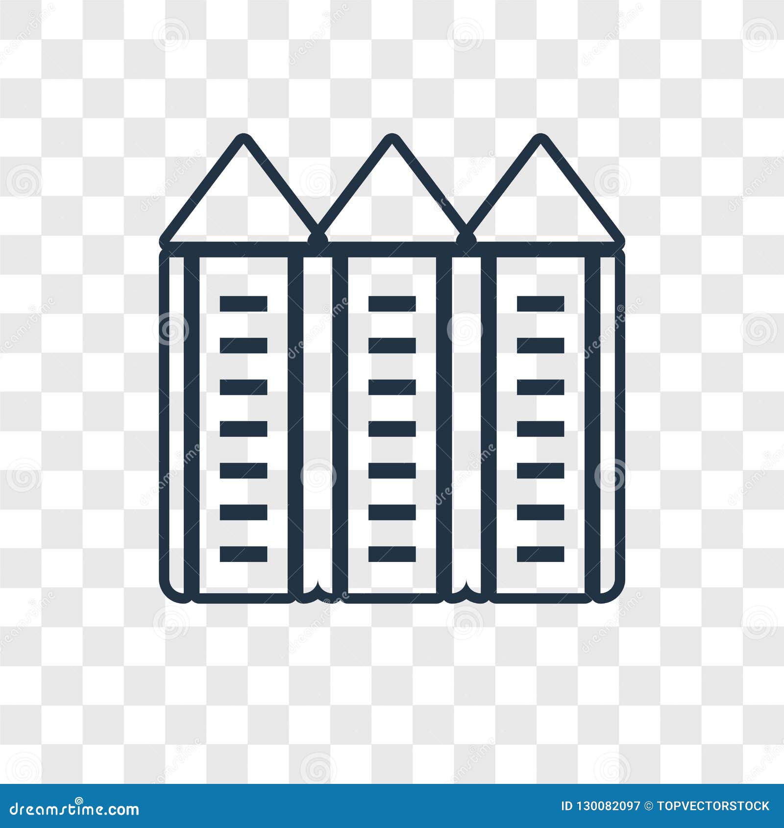 Silo Linear Icon. Modern Outline Silo Logo Concept On White Back ...