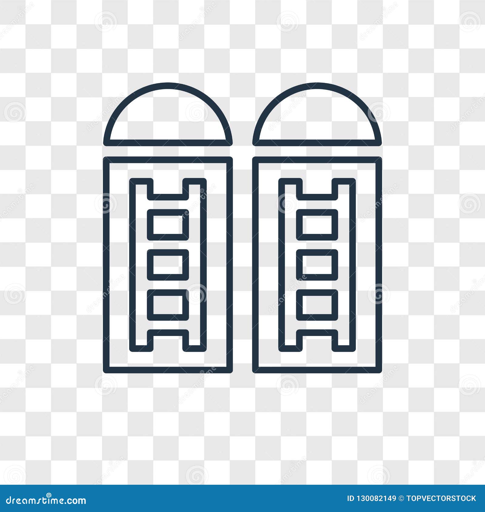 Silo Linear Icon. Modern Outline Silo Logo Concept On White Back ...