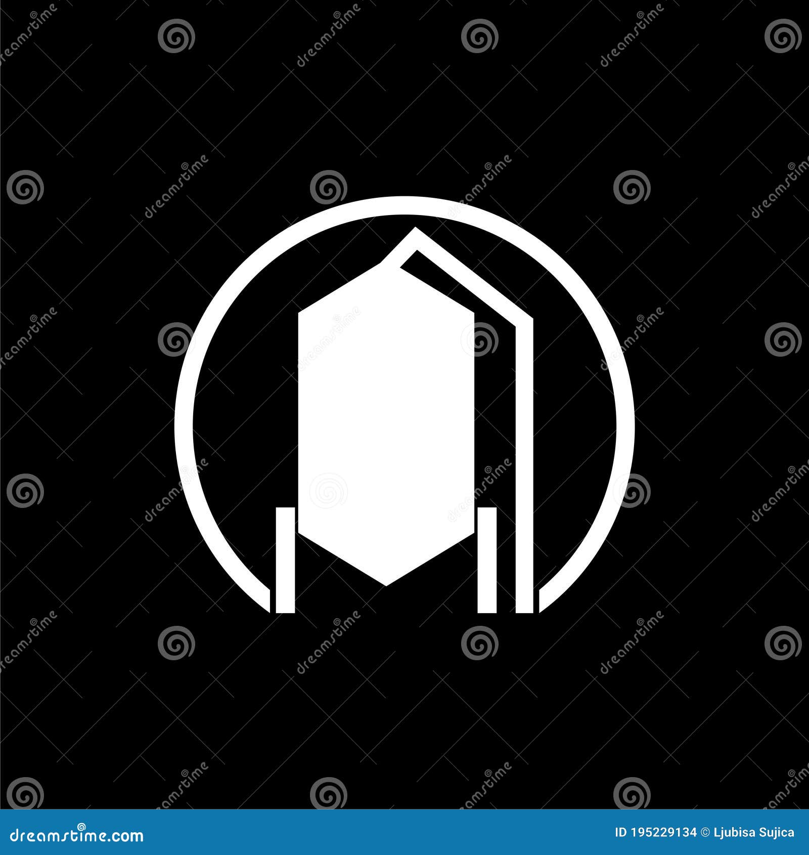 Silo Icon Vector Sign And Symbol Isolated On White Background, Silo ...