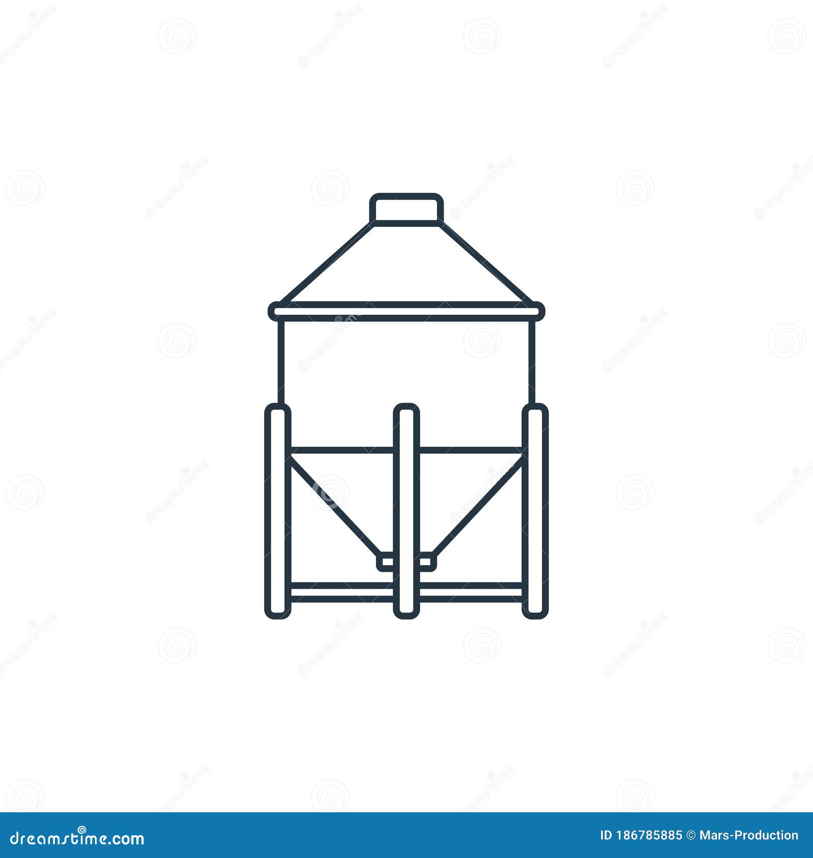 Silo Vector Icon. Silo Editable Stroke. Silo Linear Symbol for Use on ... Silo Vector Icon. Silo Editable Stroke. Silo Linear Symbol for Use on ...