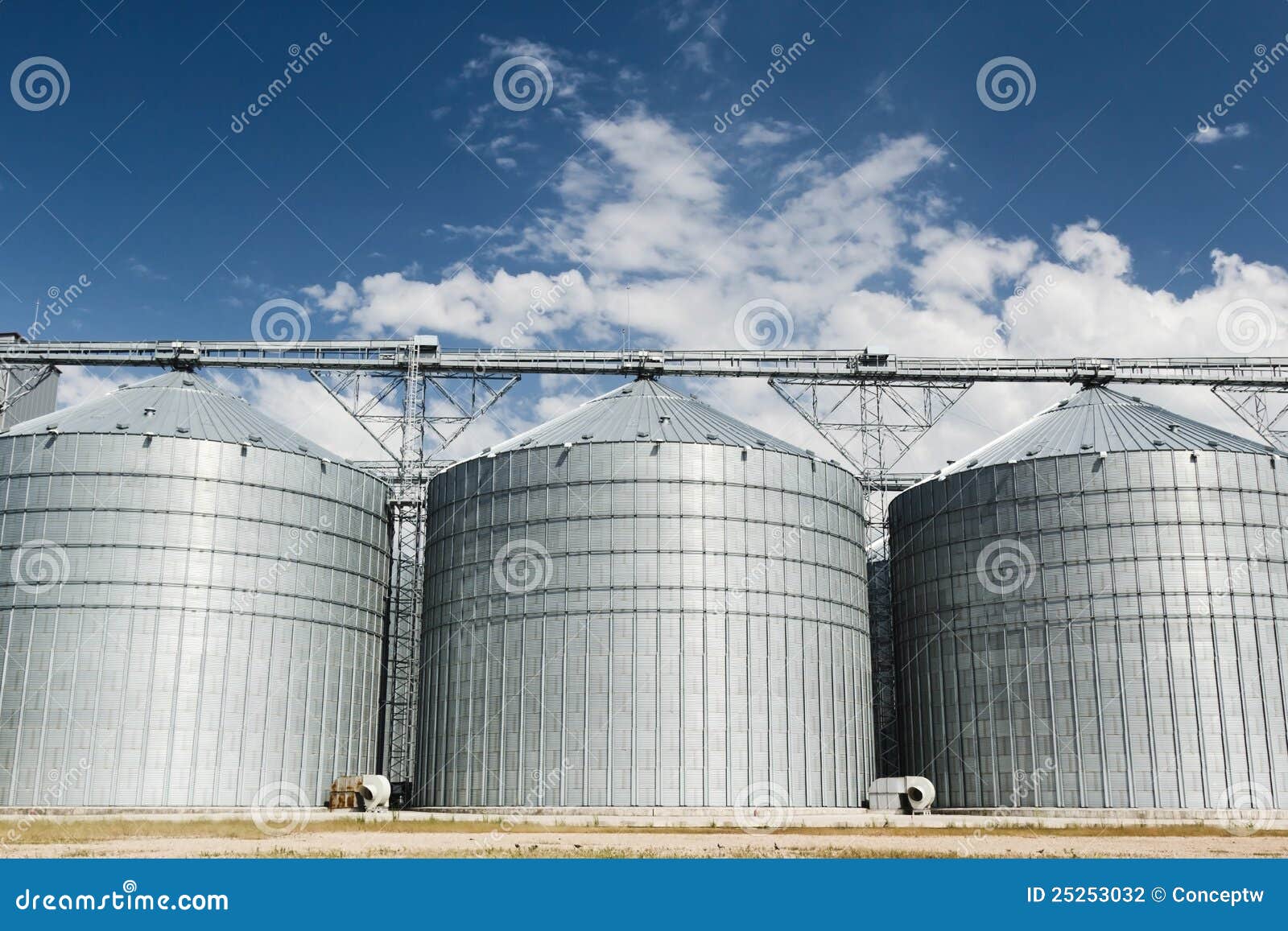 Silos stock photo. Image of silos, storage, technology - 25253032