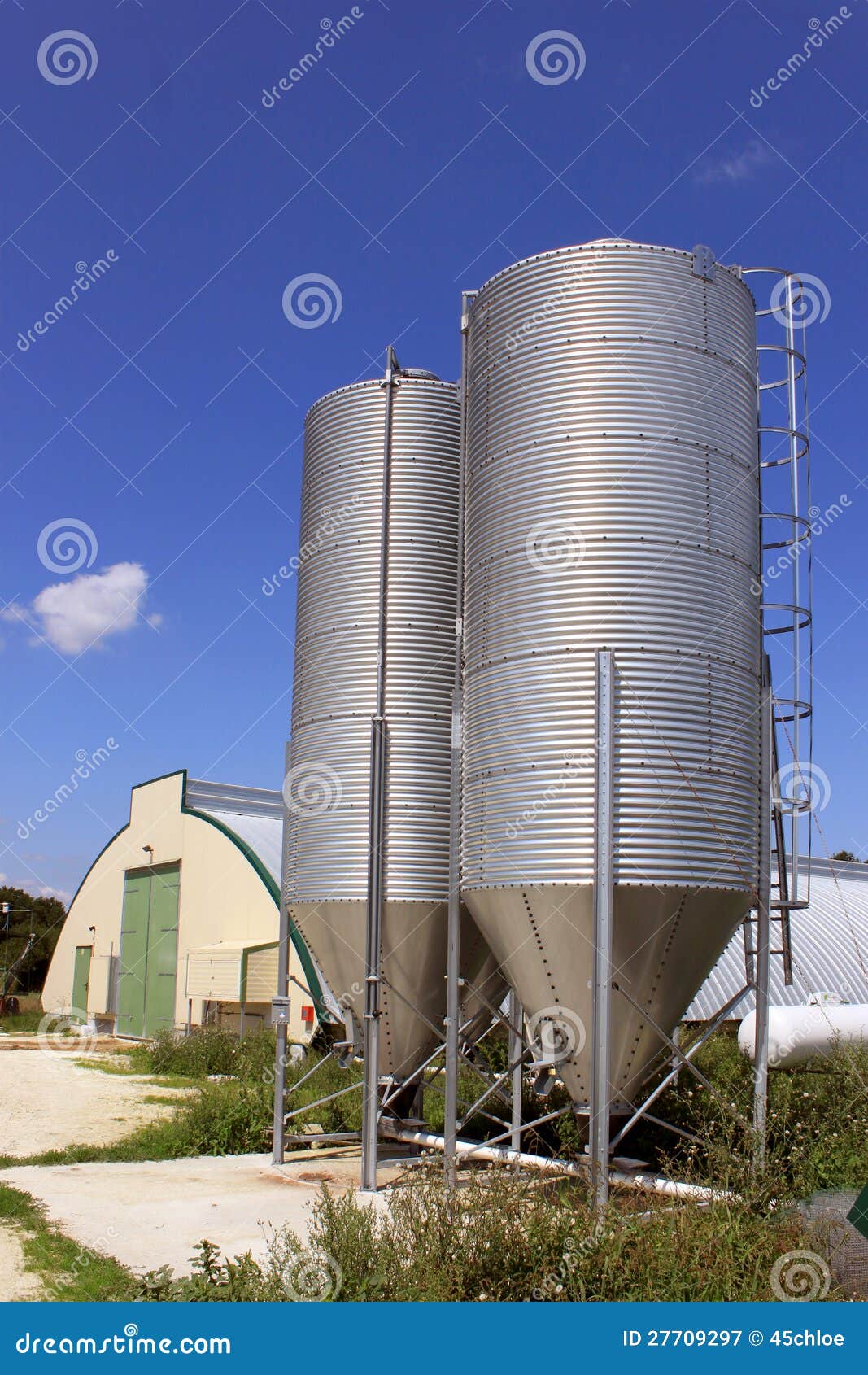 Silot for storing grain stock image. Image of food, peasant - 27709297