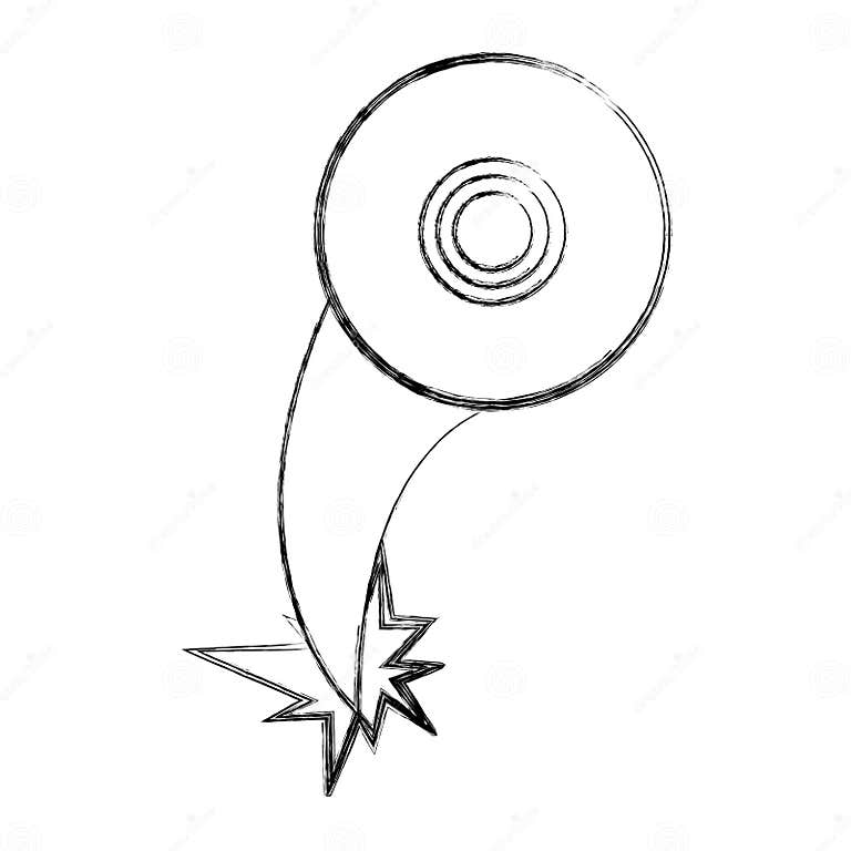 Silueta Borrosa Con El Icono Del Disco Compacto Stock de ilustración ... Silueta Borrosa Con El Icono Del Disco Compacto Stock de ilustración ...
