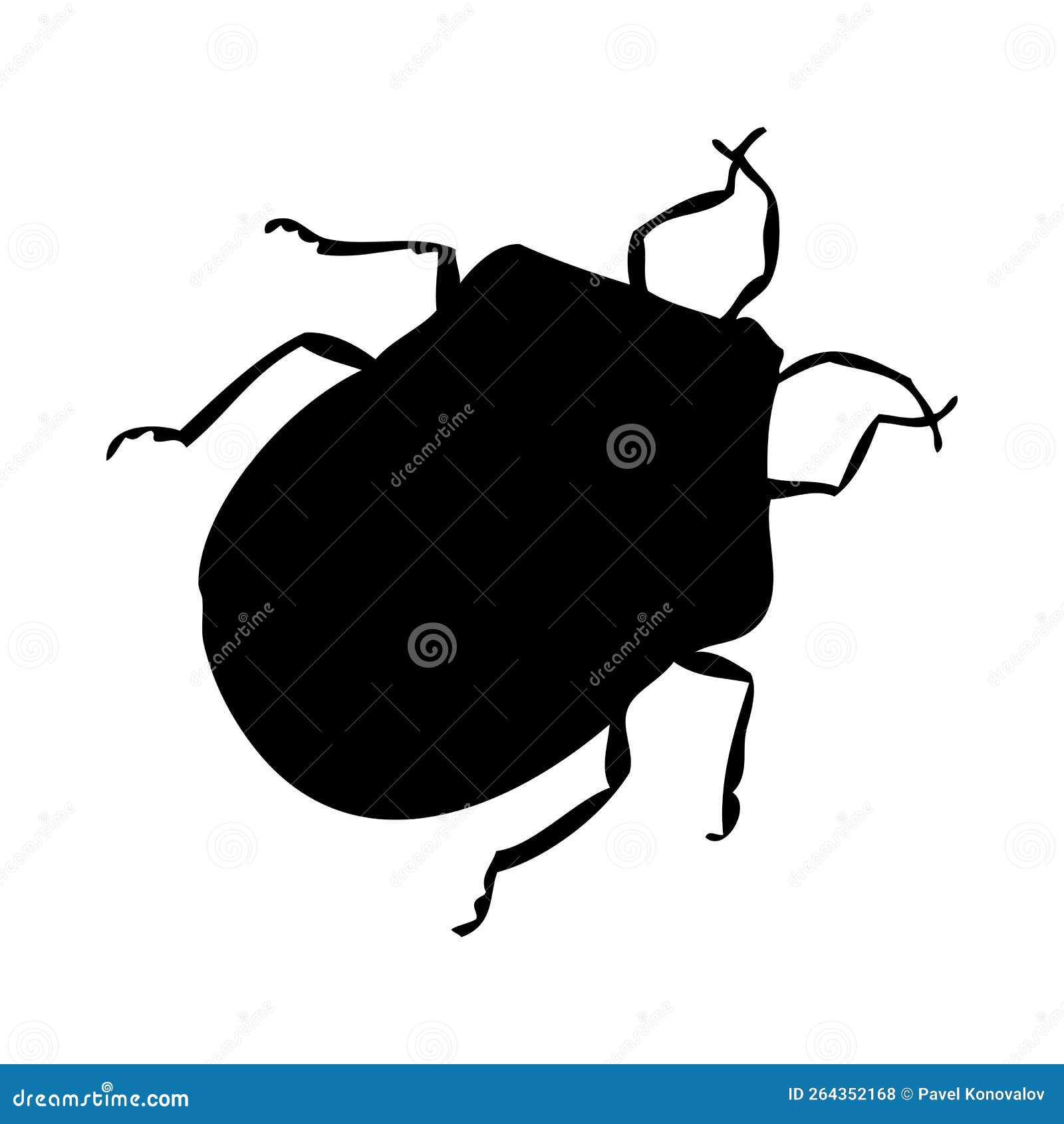 Silueta de fallos ilustración del vector. Ilustración de peligro ...