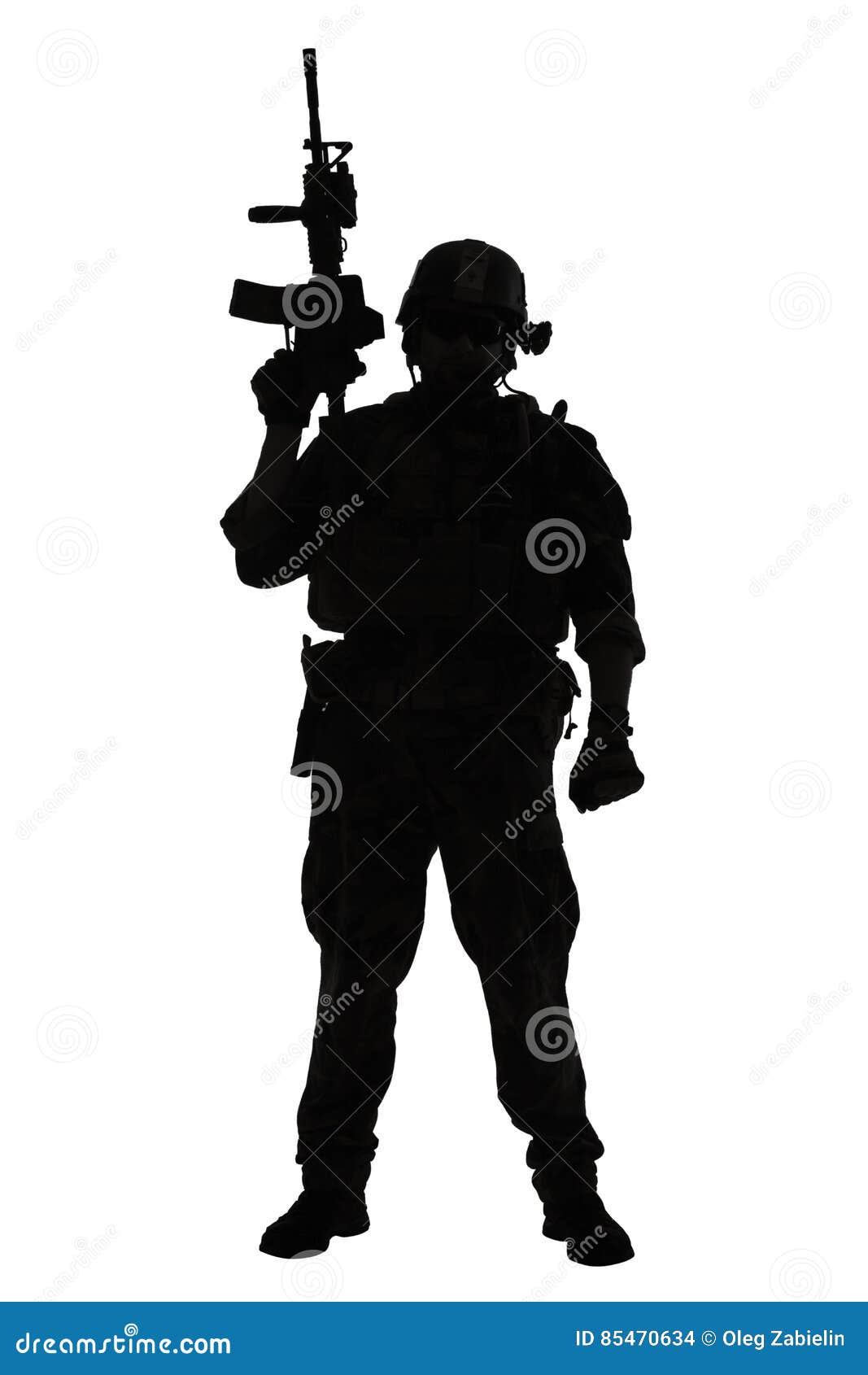 Silueta De Marine Special Operator Foto de archivo - Imagen de fondo ...