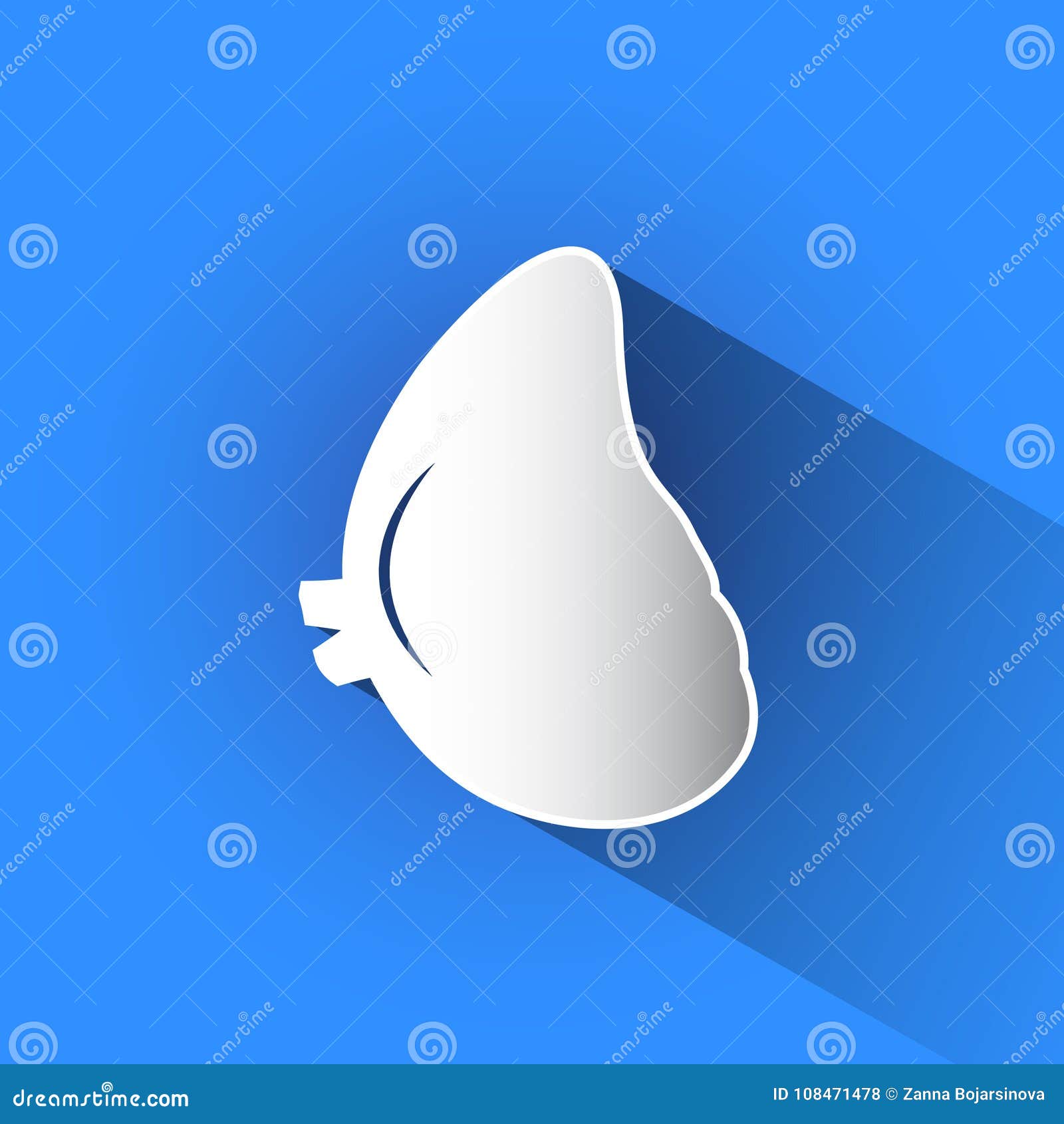 Silueta Del Icono Del Vector Del Bazo Ilustración del Vector ...