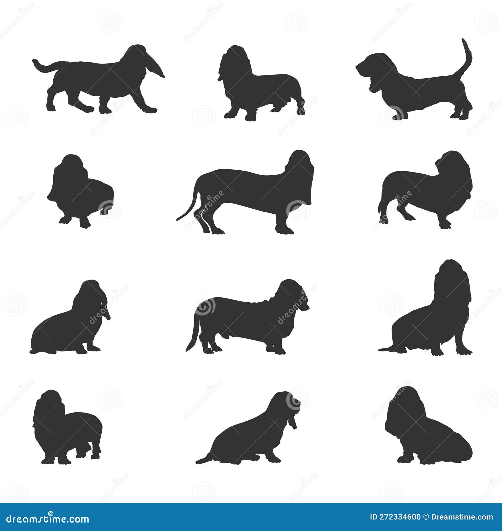 Siluetas De Perritos De Perritos De Perritos De Perritos De Perritos De ...