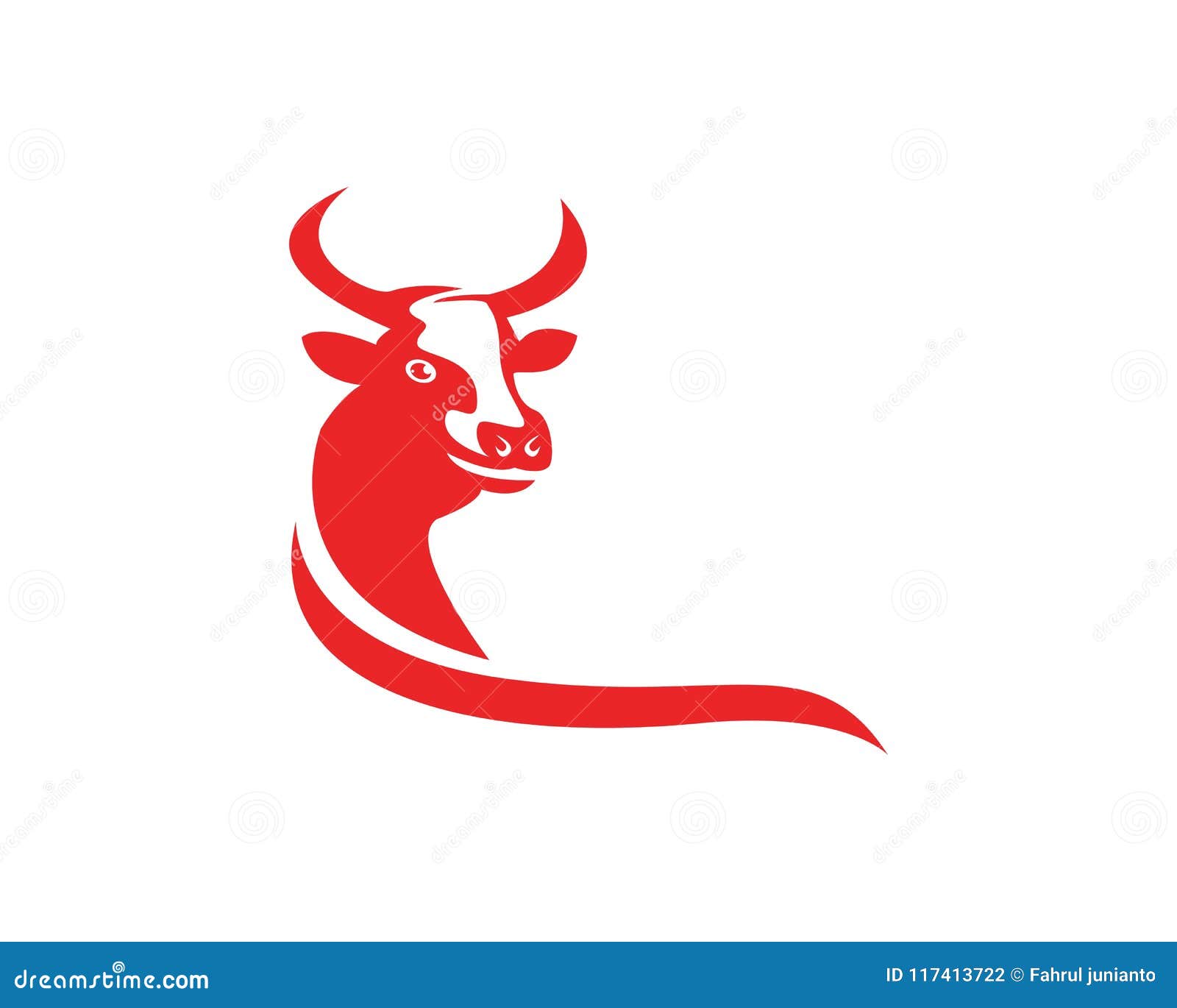 Siluetta Capa Logo Design Icon Template Della Mucca Illustrazione ...