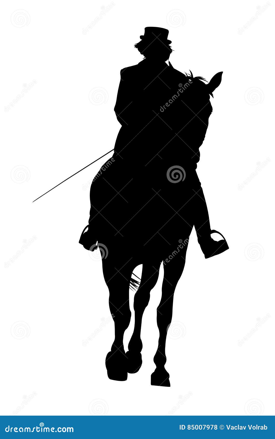 Siluetta Di Un Cavaliere Su Un Cavallo Illustrazione di Stock ... Siluetta Di Un Cavaliere Su Un Cavallo Illustrazione di Stock ...