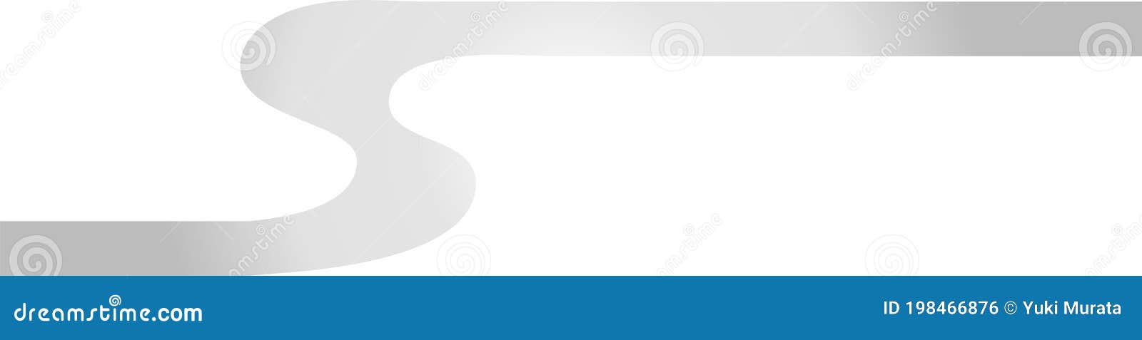 Silver Abstract Curve Design Stock Vector - Illustration of style ...