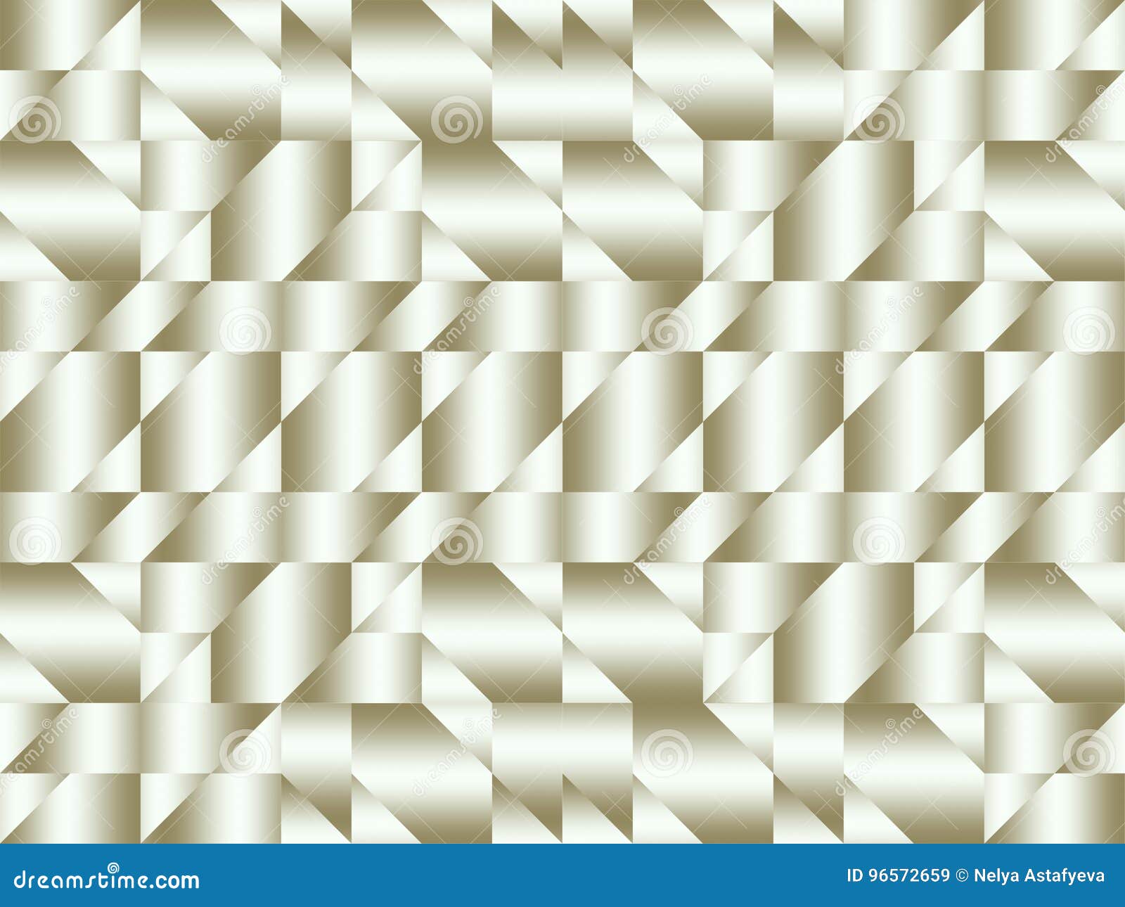 Silver Abstract Geometric Pattern. Stock Illustration - Illustration of ...