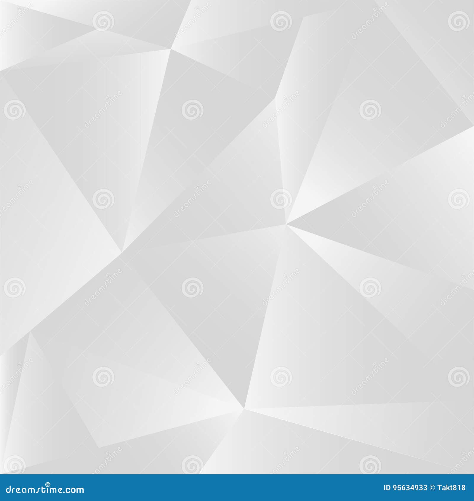 Silver Abstract Polygon Illustration Background Stock Vector ...
