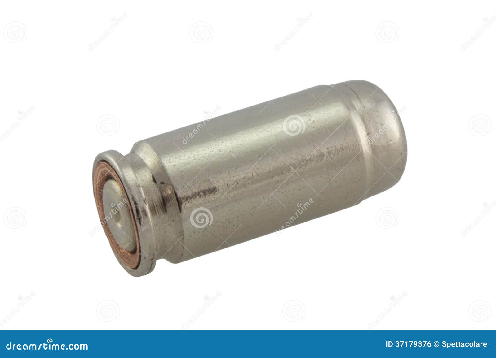 Silver Action Trainer Dummy Rounds 2 Stock Photo - Image of bullet ...
